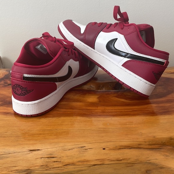 Nike | Shoes | Air Jordan Low Noble Red Gs 65y | Poshmark